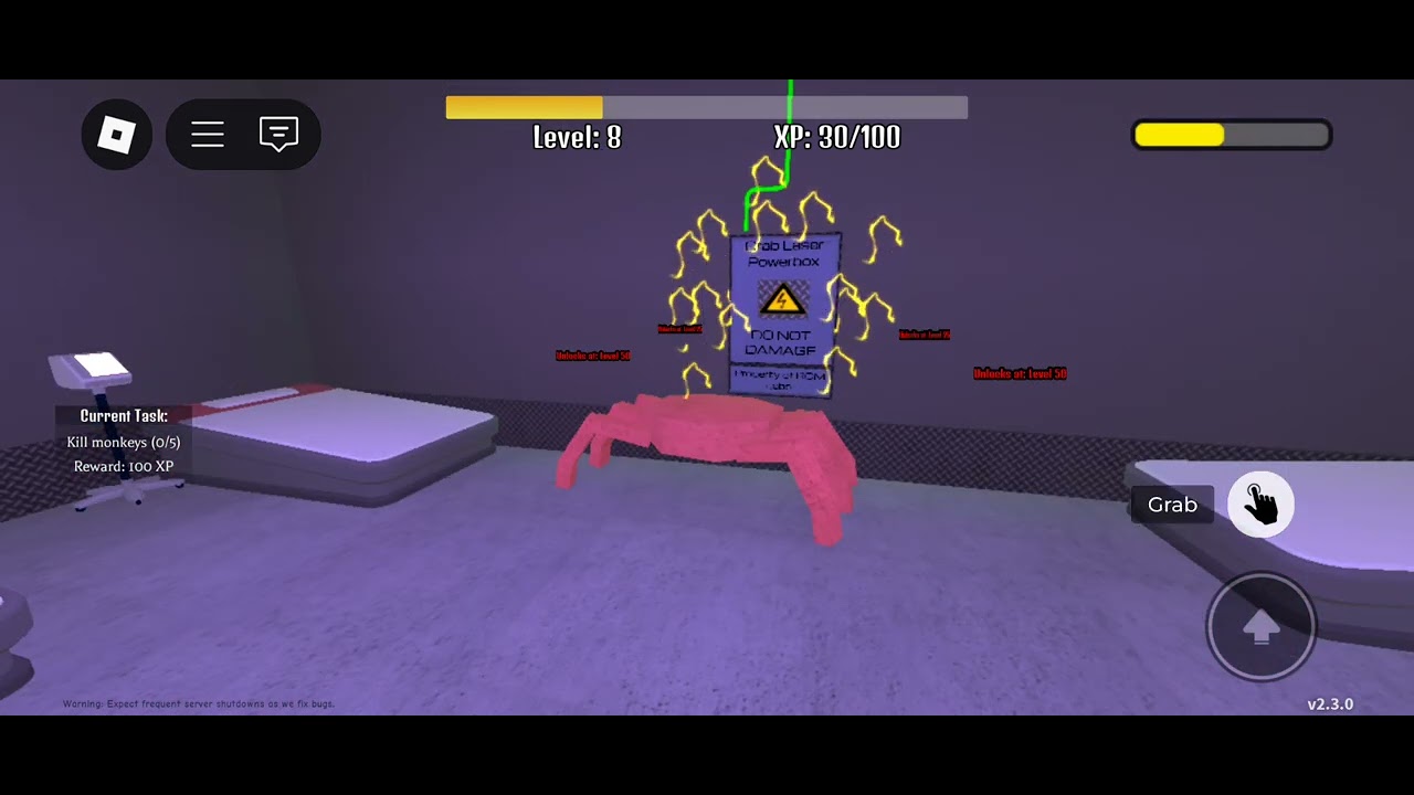 Playing crab lab - YouTube
