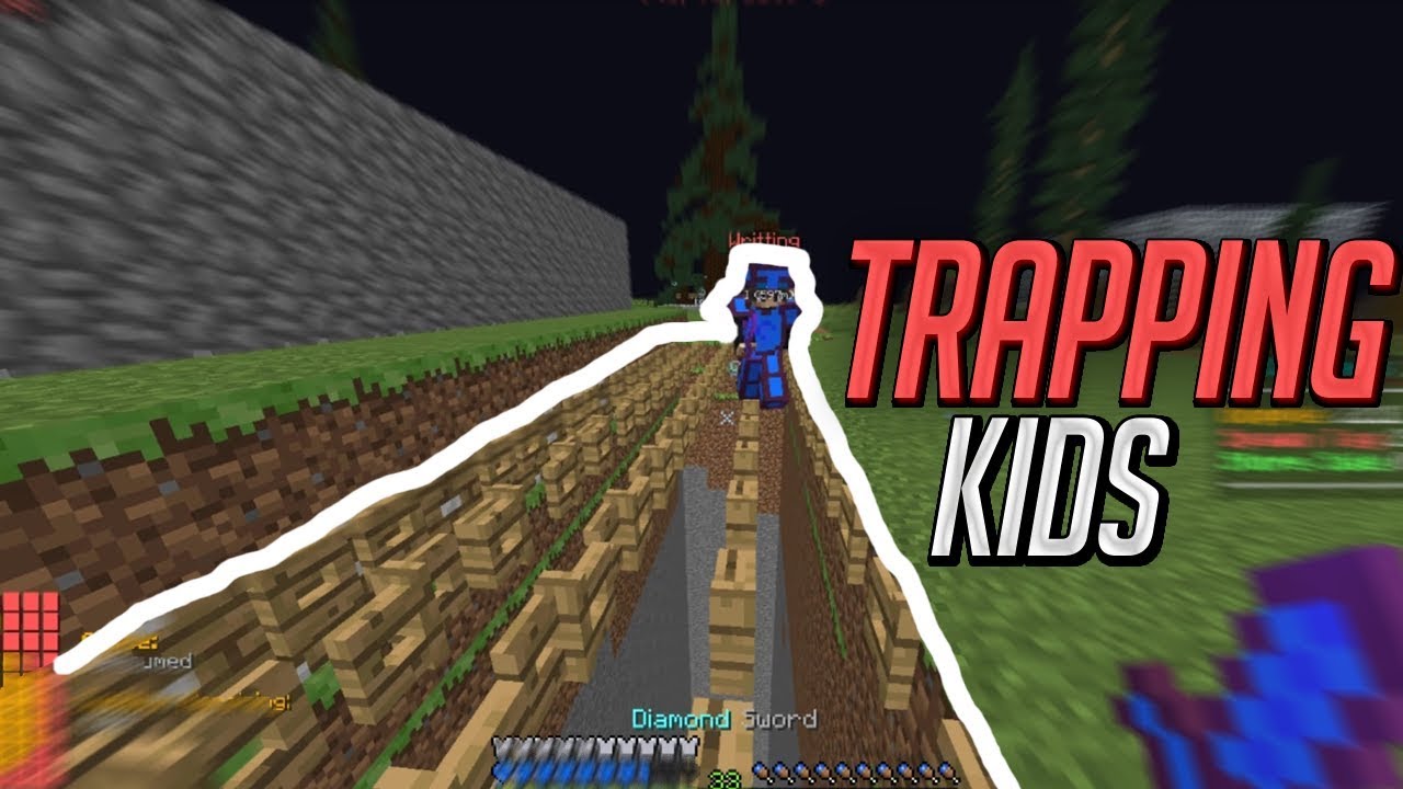 HCF Trapping Montage - Trapping kids + 4 jumped in! #52 (Minecraft HCF ...