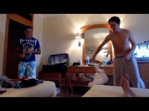 Towel Whipping Part 1 - YouTube
