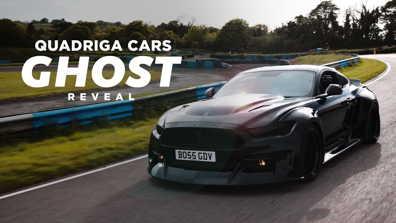 Modded Ford Mustang BATMOBILE Bodykit Tuning Reveal // Quadriga Cars ...