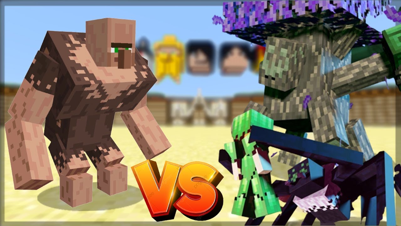 Minecraft: MUTANT VILLAGER VS BLUE SKIES ! - BATALHA DE MOBS | 1.16.5 ...