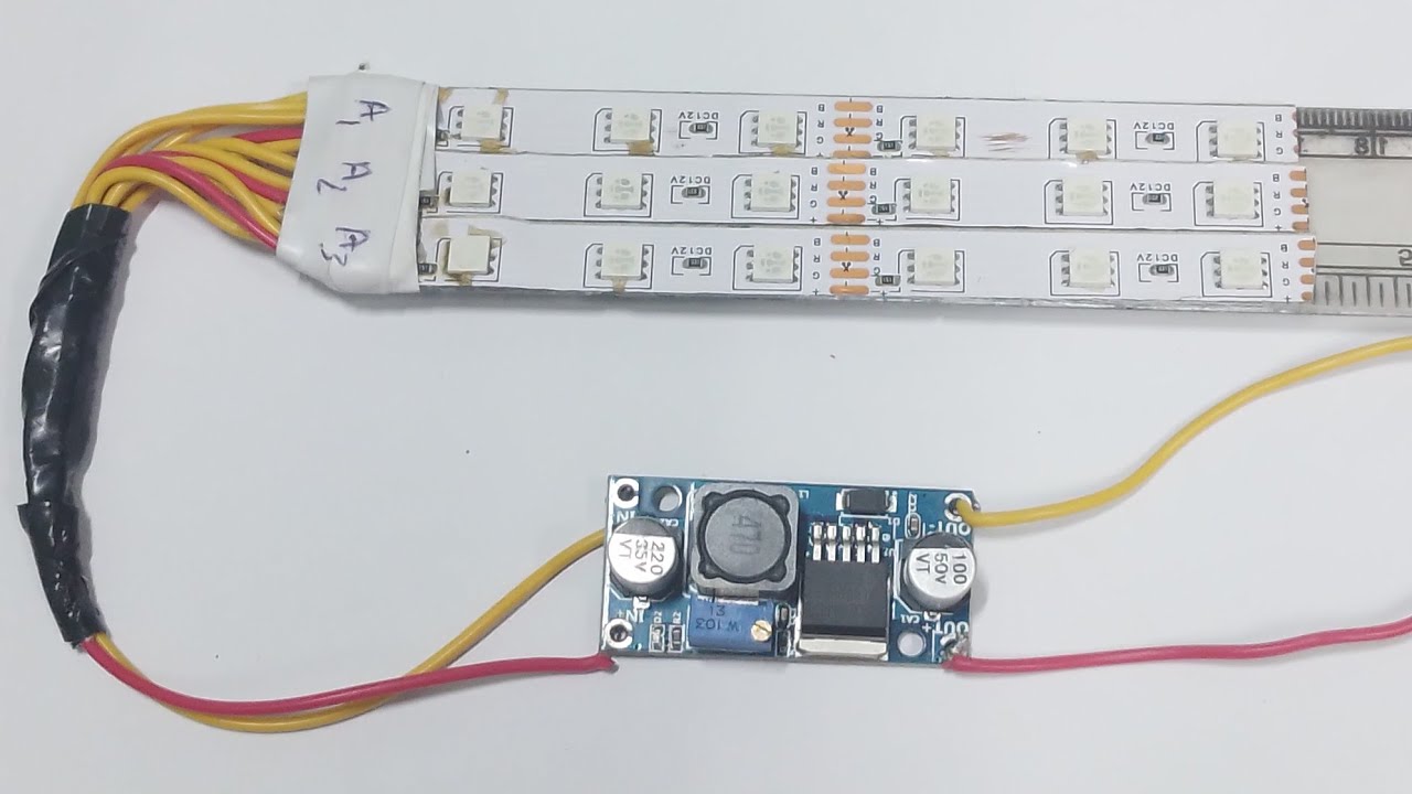 Power boster load test input and output Amp and volt - YouTube