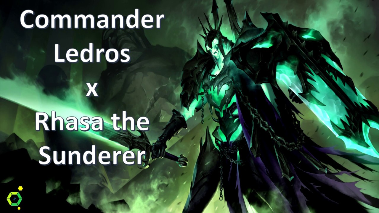 [LoR] DECK TECH: COMMANDER LEDROS x RHASA THE SUNDERER - YouTube