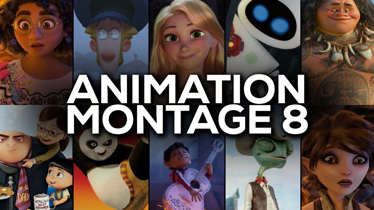 Animation Montage 8 - A Magical Tribute - YouTube
