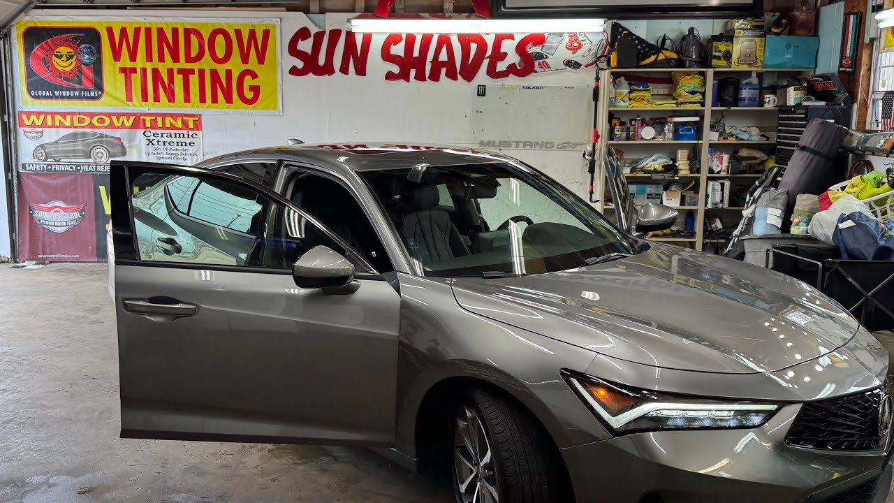 Window Tint on a 2024 Acura Integra - YouTube