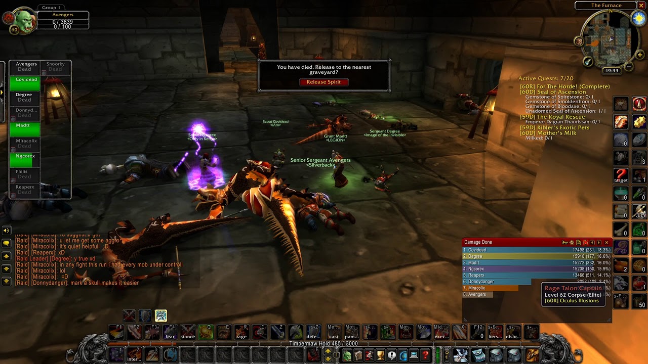 WOW classic UBRS! - YouTube