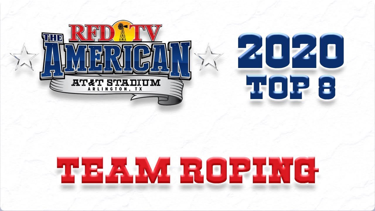 Rodeio The American 2020 TOP 8 - Team Roping - YouTube