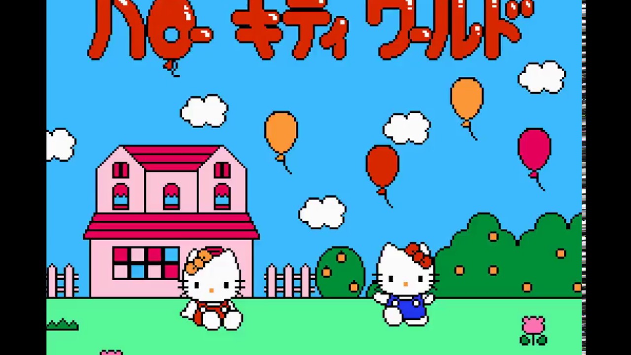Let's Try - Hello Kitty World (Famicom) - YouTube