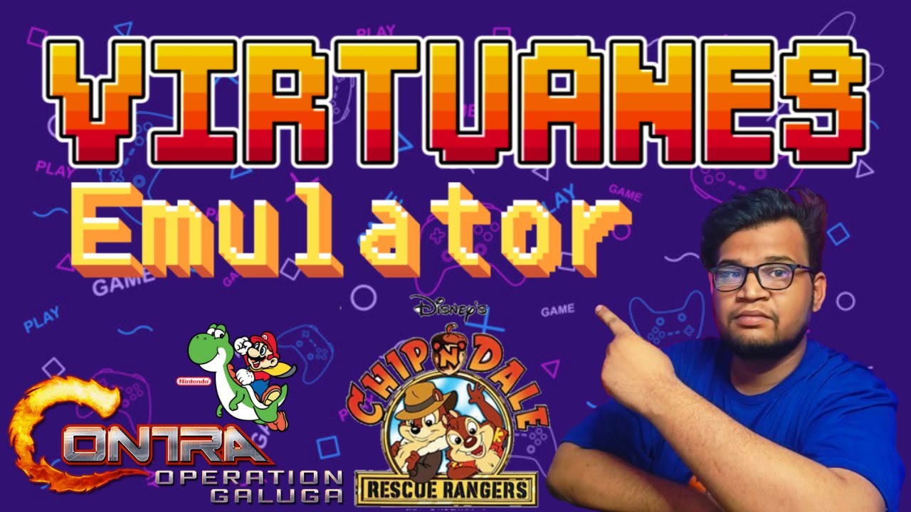 Play NES Games (VirtuaNes Emulator Options & Configuration) - YouTube