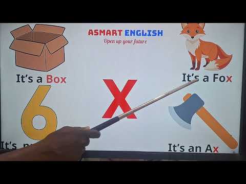 Topic B3 : Letter X - Fox - Box - Ax - Six