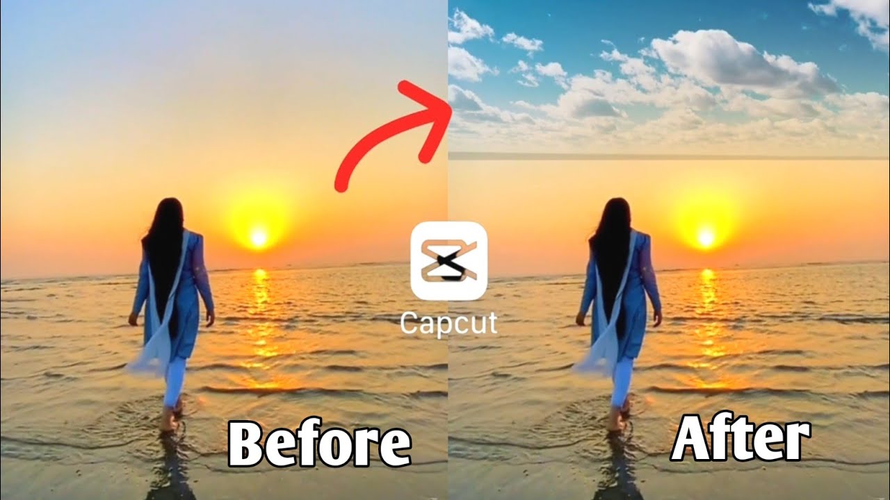Capcut Sky Adding Video Editing | How to add Sky In your Videos | - YouTube