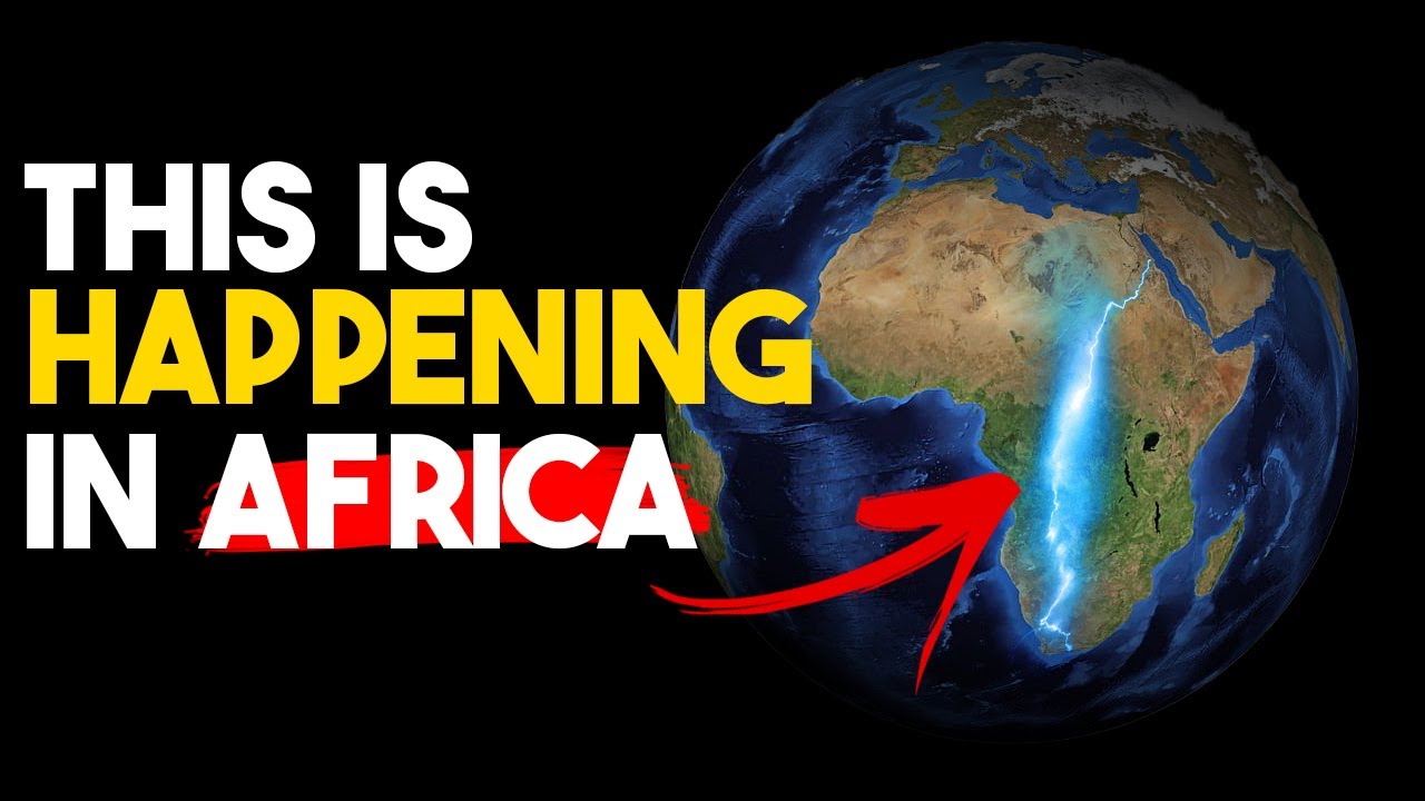 🌍 Africa's Geological Shift: A Closer Look at the Splitting Continent 🌊 ...
