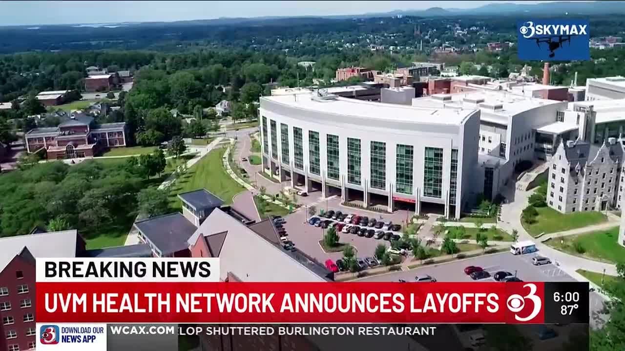 UVM Health Network announces more layoffs, cost-cutting measures - YouTube