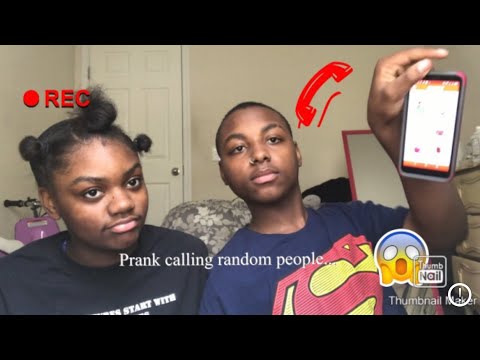 Prank calling random people🤣 - YouTube