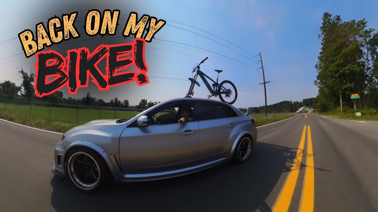 First Ride Back After a Fractured Spine - YouTube