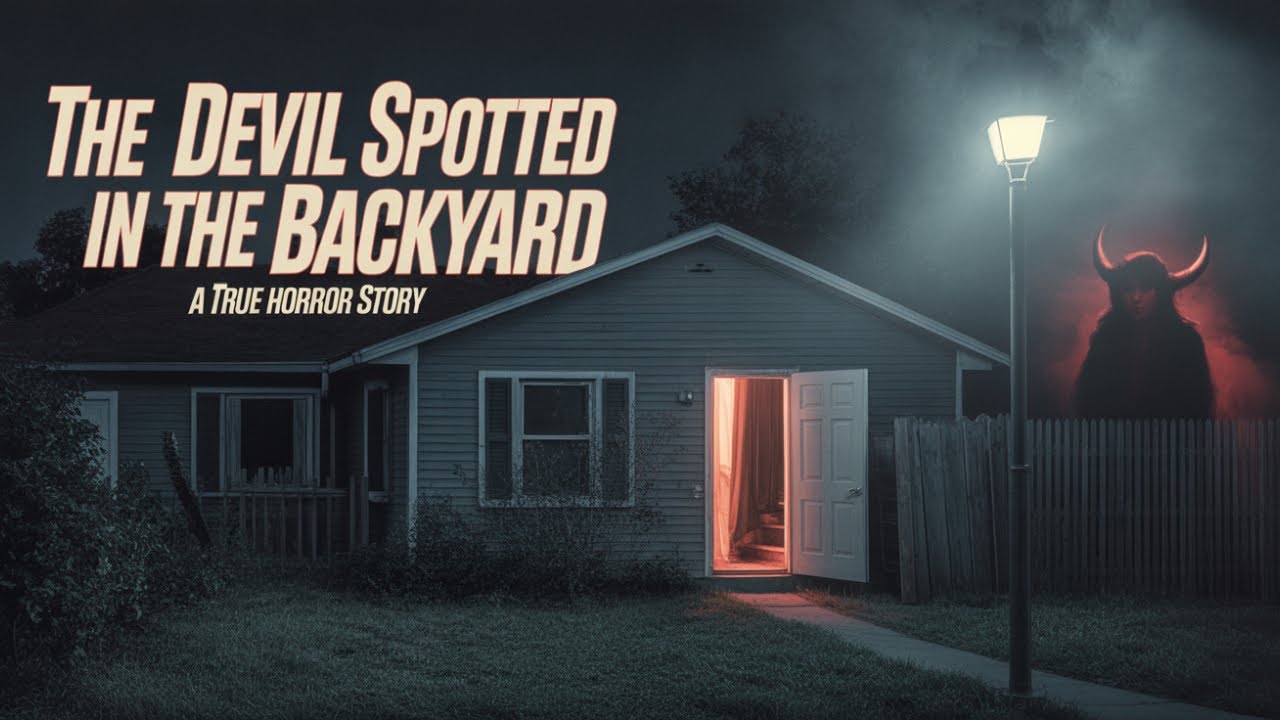 The Devil Spotted in the Backyard A True Horror Story - YouTube
