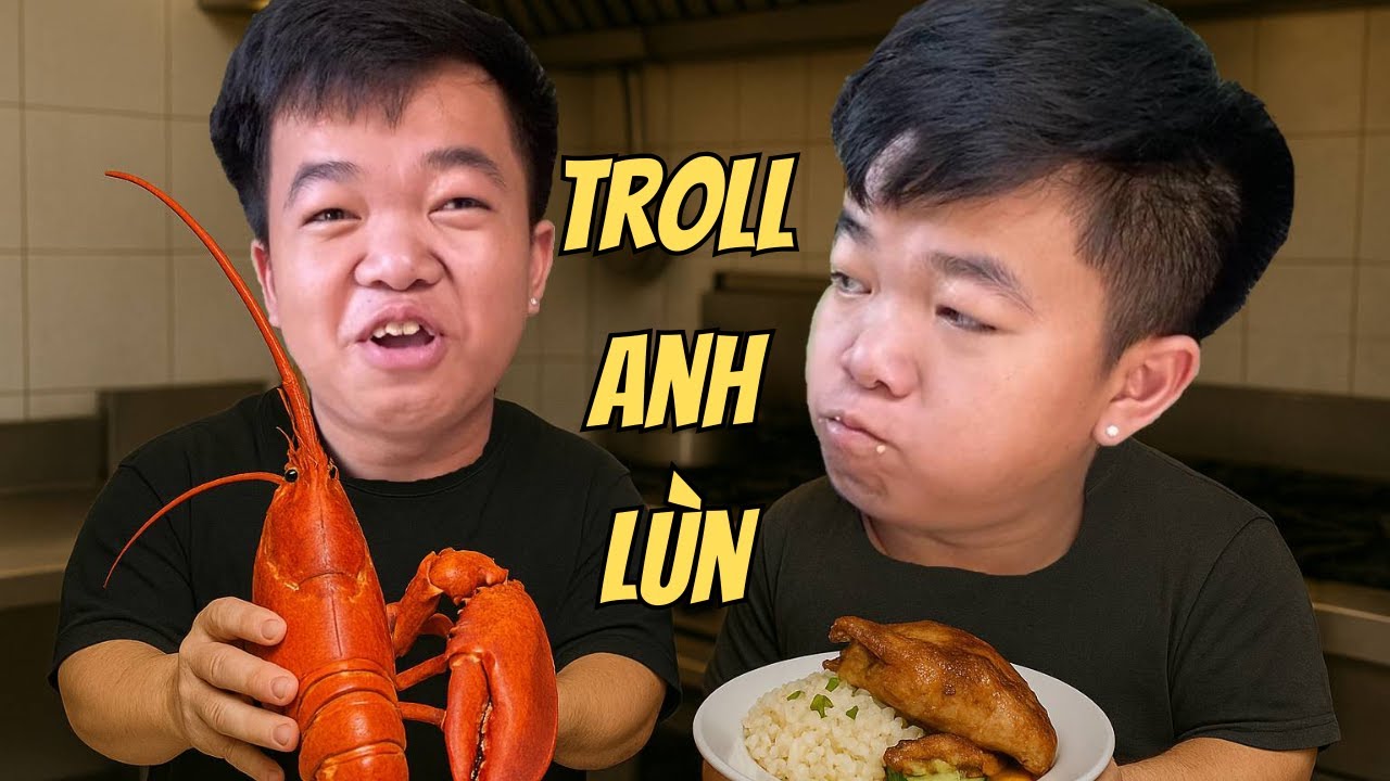 Bữa Cơm Gà Bất Ổn Nhất Cuộc Đời Anh Lùn - Troll Được Fan Nữ Tặng Tôm ...