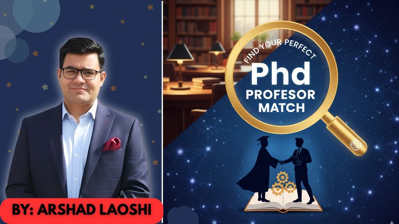 Find the PERFECT Professor Match for Your PhD (100% Subject Fit ...