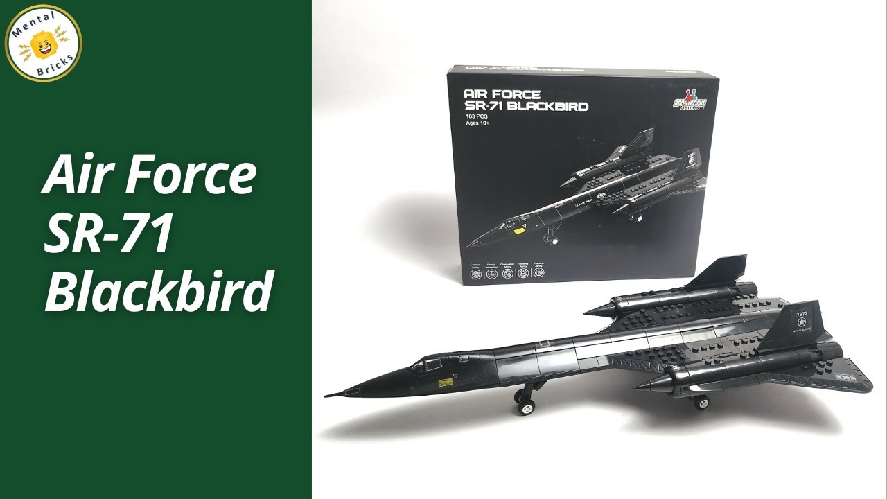 WATCH: Incredible Lego-like SR-71 Blackbird Speed Build by Apostrophe ...