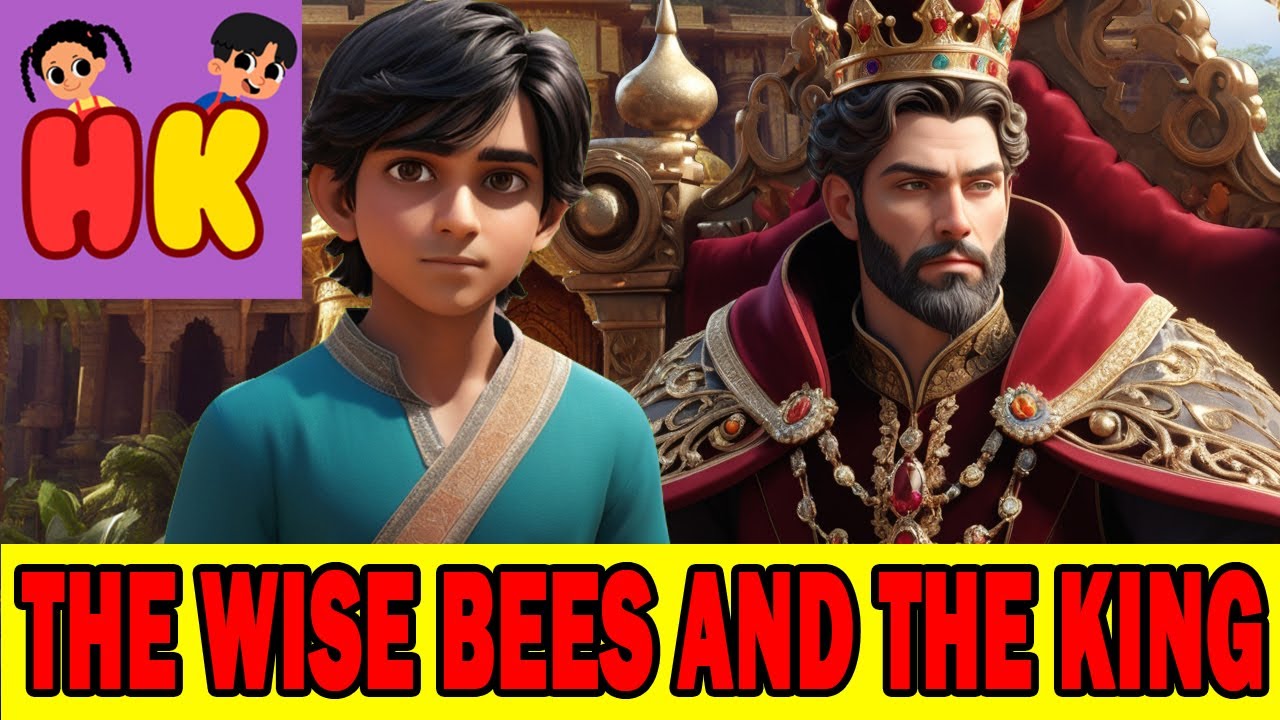 The Wise Bees and the Young King - A Animated Story for Kids | Moral stories @HappyKids-c1r ...