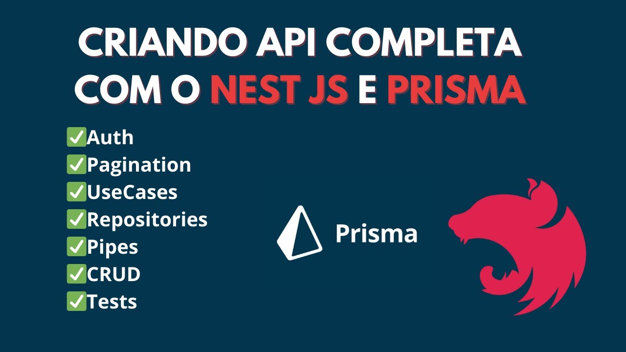 #3 - Expondo os endpoints da api usando nest, prisma, controllers e ...