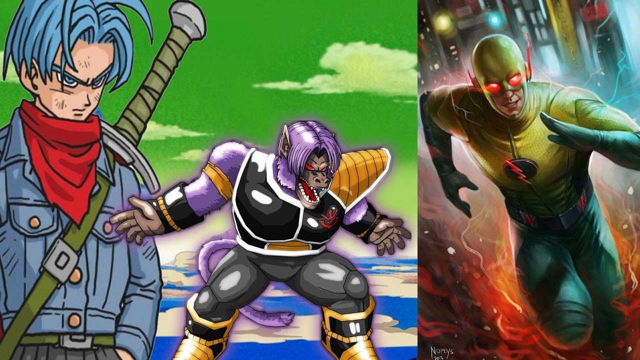 WHO´S YOUR FAMILY - O FILHO DO TRUNKS OOZARU VS O FLASH REVERSO NO ...