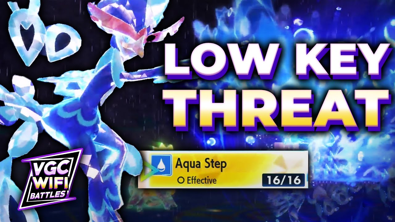 AQUA STEP QUAQUAVAL Steps On The Competition! | Pokemon Scarlet ...