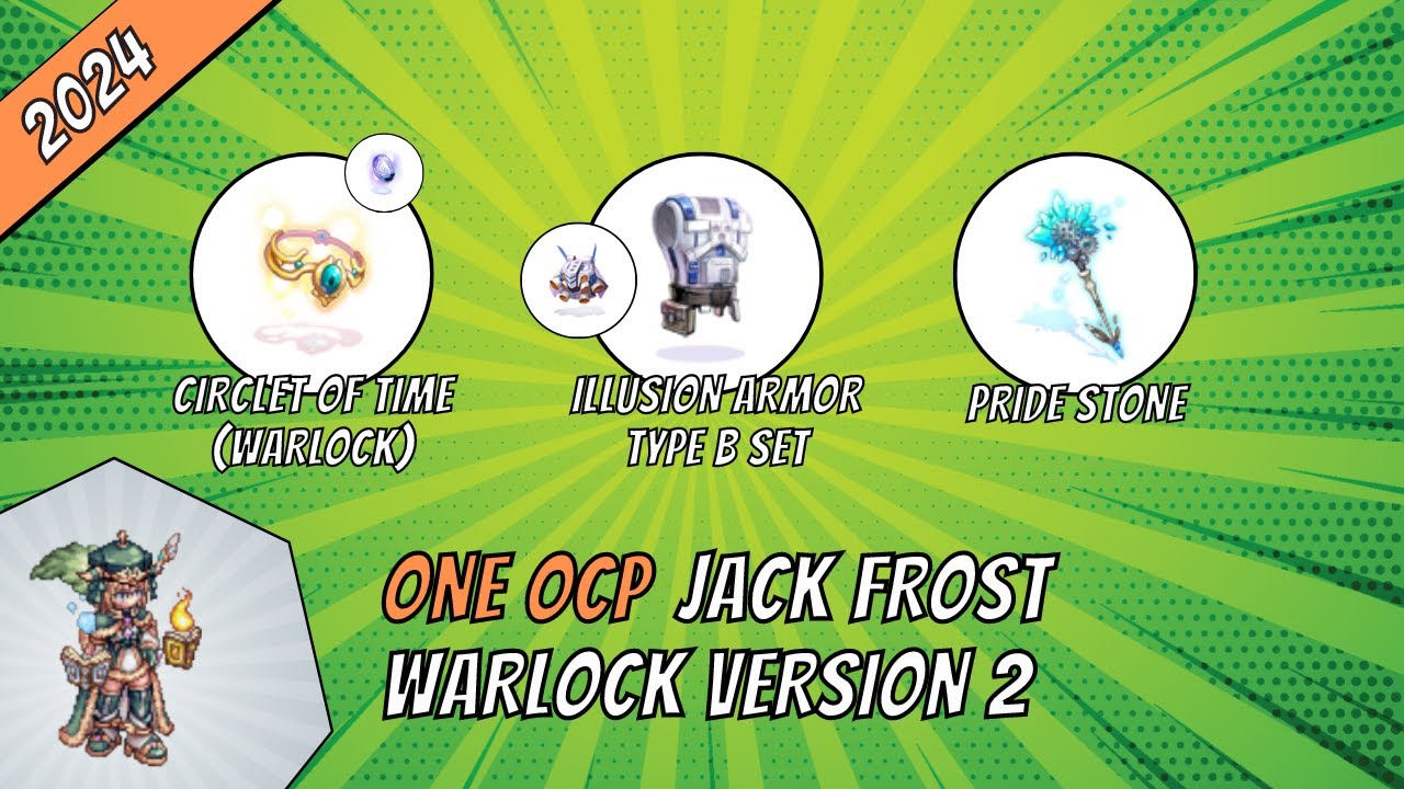 iRO Chaos - ONE OCP Jack Frost Warlock Version 2 (2024) - YouTube