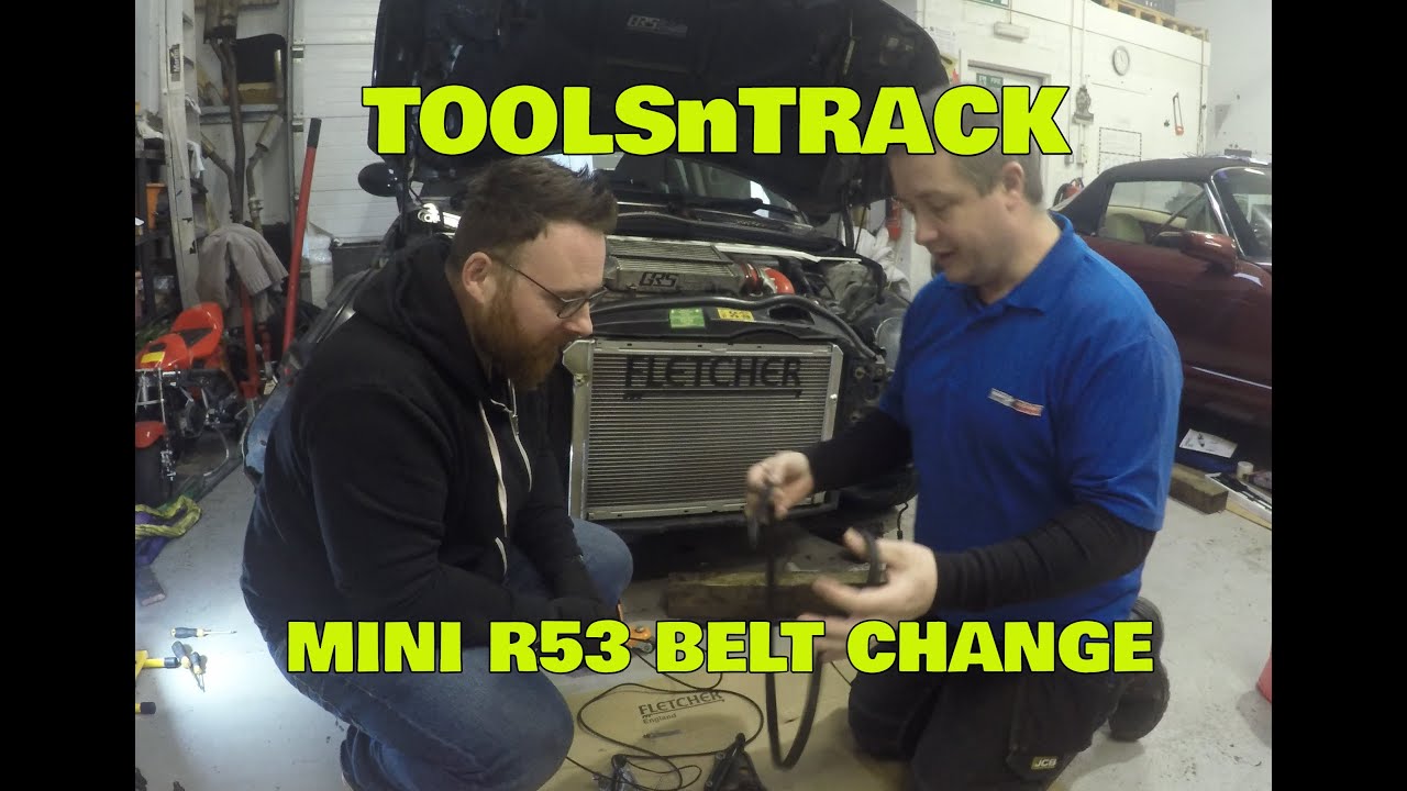 BMW MINI R53 Supercharger Belt Change! - YouTube
