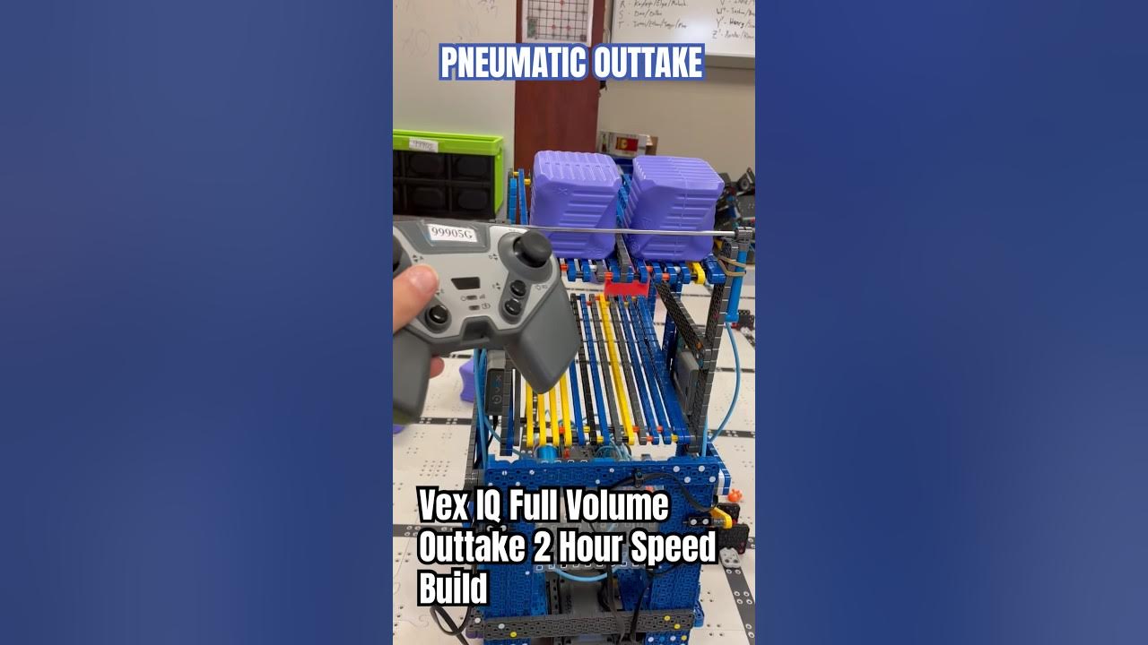 Vex IQ Full Volume Scoring Mechanism )Pneumatic Hatch) #vexrobotics # ...