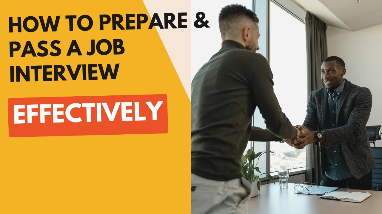 How to prepare and pass a job interview - YouTube