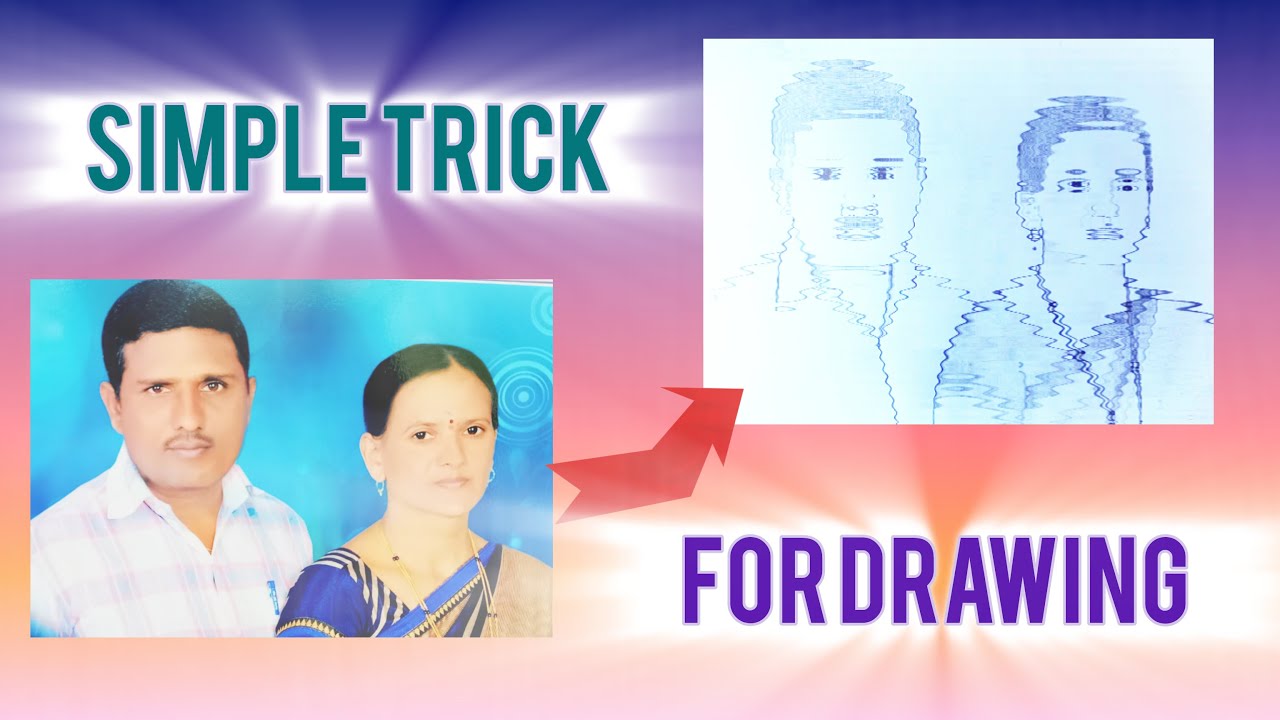 New drawing || photo to drawing || luminous method #drawing #video ...