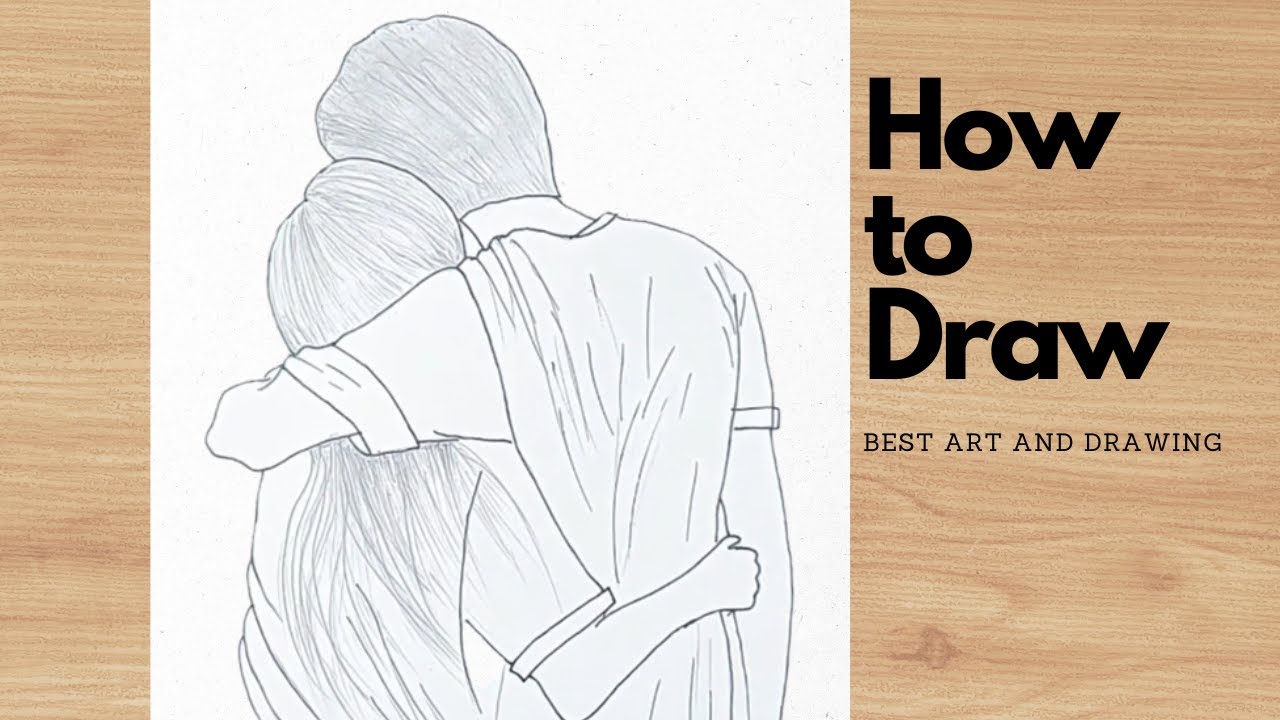 How to Draw a Romantic Couple Step by Step 💑 | Easy Drawing Tutorial ...