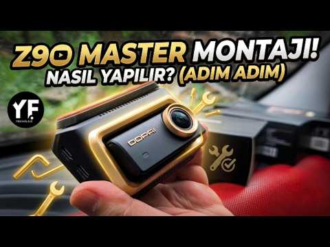 DDPAI Z90 Master Montajı: Kabloları Gizleyerek Kurulum! (Adım Adım) #ddpai #ddpaiZ90Master