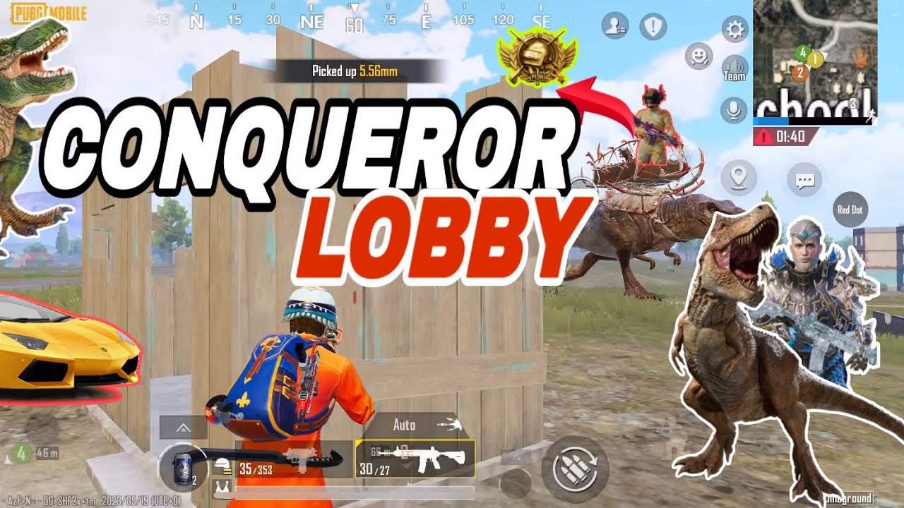 All Pro Player land in Dino Event | Asia Top 1500 Conqueror Lobby ...