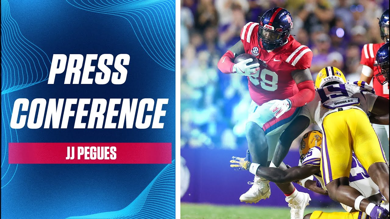 PRESSER | JJ Pegues - Bye Week (10-14-24) - YouTube