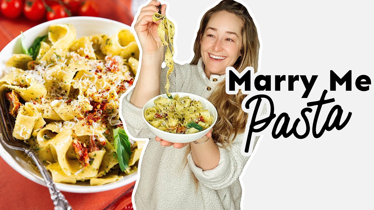 Marry Me Pasta (In A Proposal Worthy Tuscan Sauce!) - YouTube
