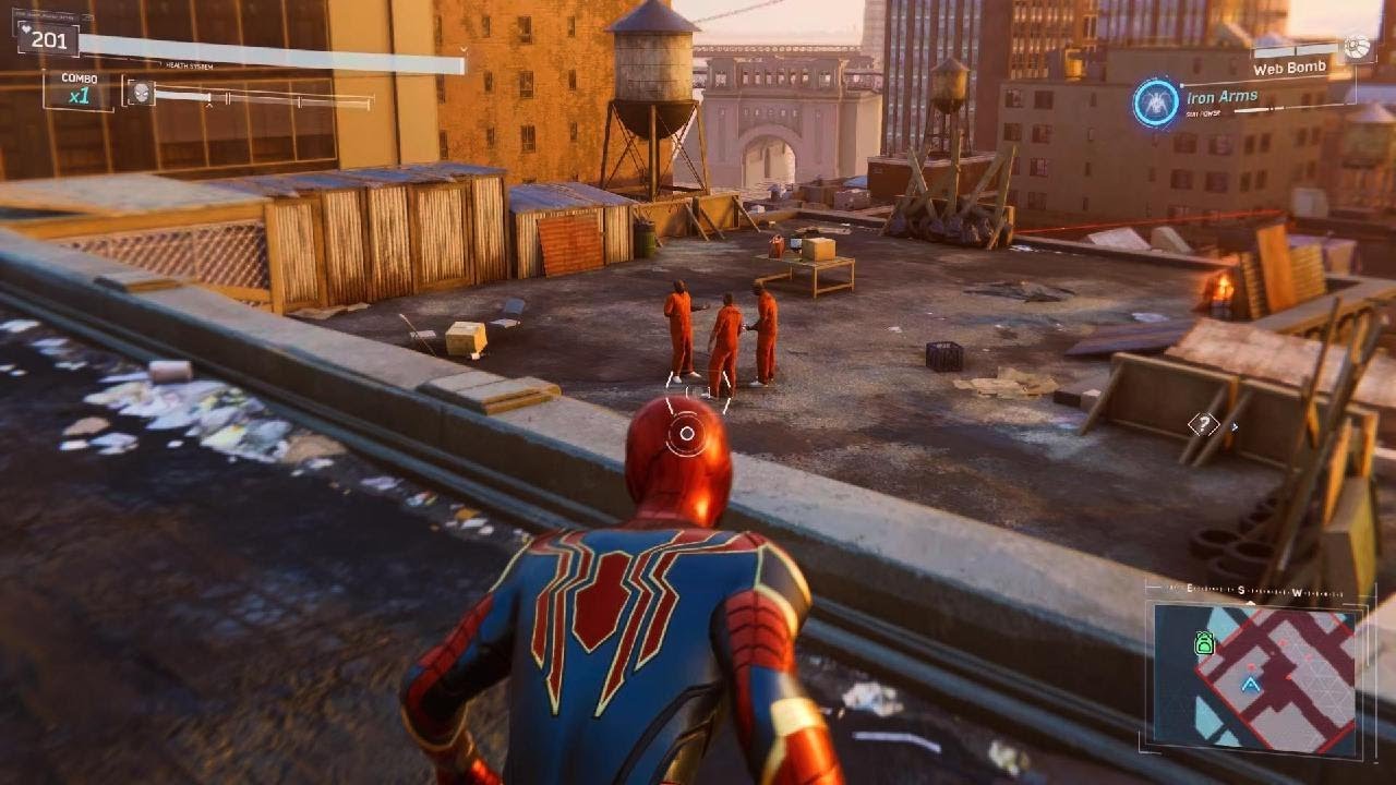 Spider-Man Raids Prisoner Camp - YouTube