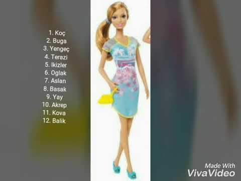 Burcuna göre hangi barbiesin (Eylence amaçli)