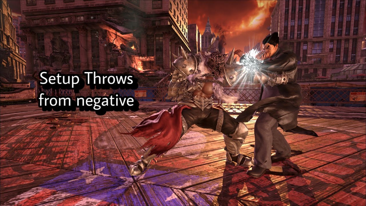 Tekken Rant#25; Unorthodox Way to setup Armor King's Throws - YouTube