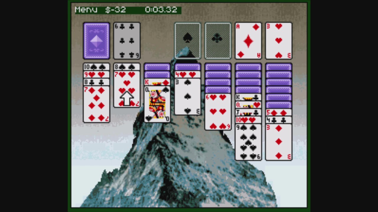 SUPER SOLITAIRE (SNES) - YouTube
