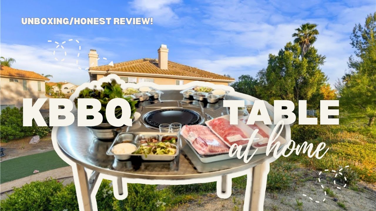 바베큐 테이블 - KBBQ Table for my House! - YouTube