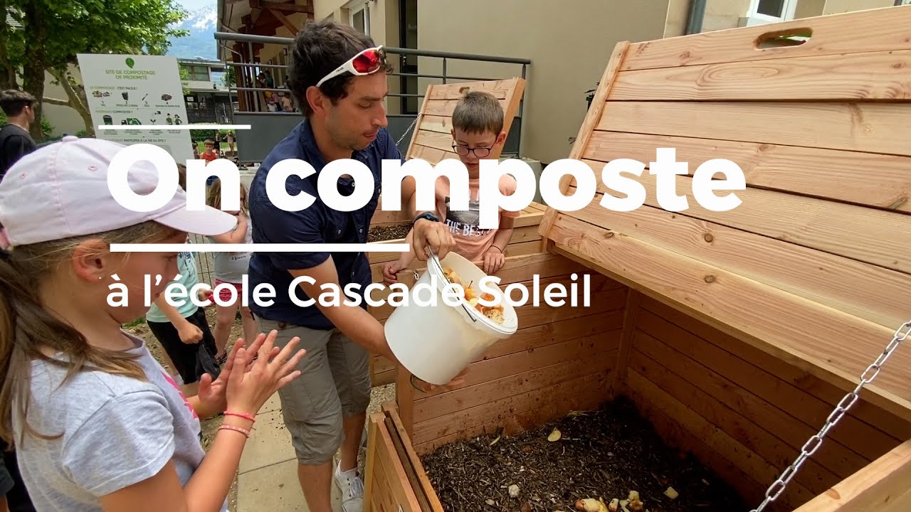 [Compost concerté à l'école Cascade Soleil] 🌱🌿 - YouTube