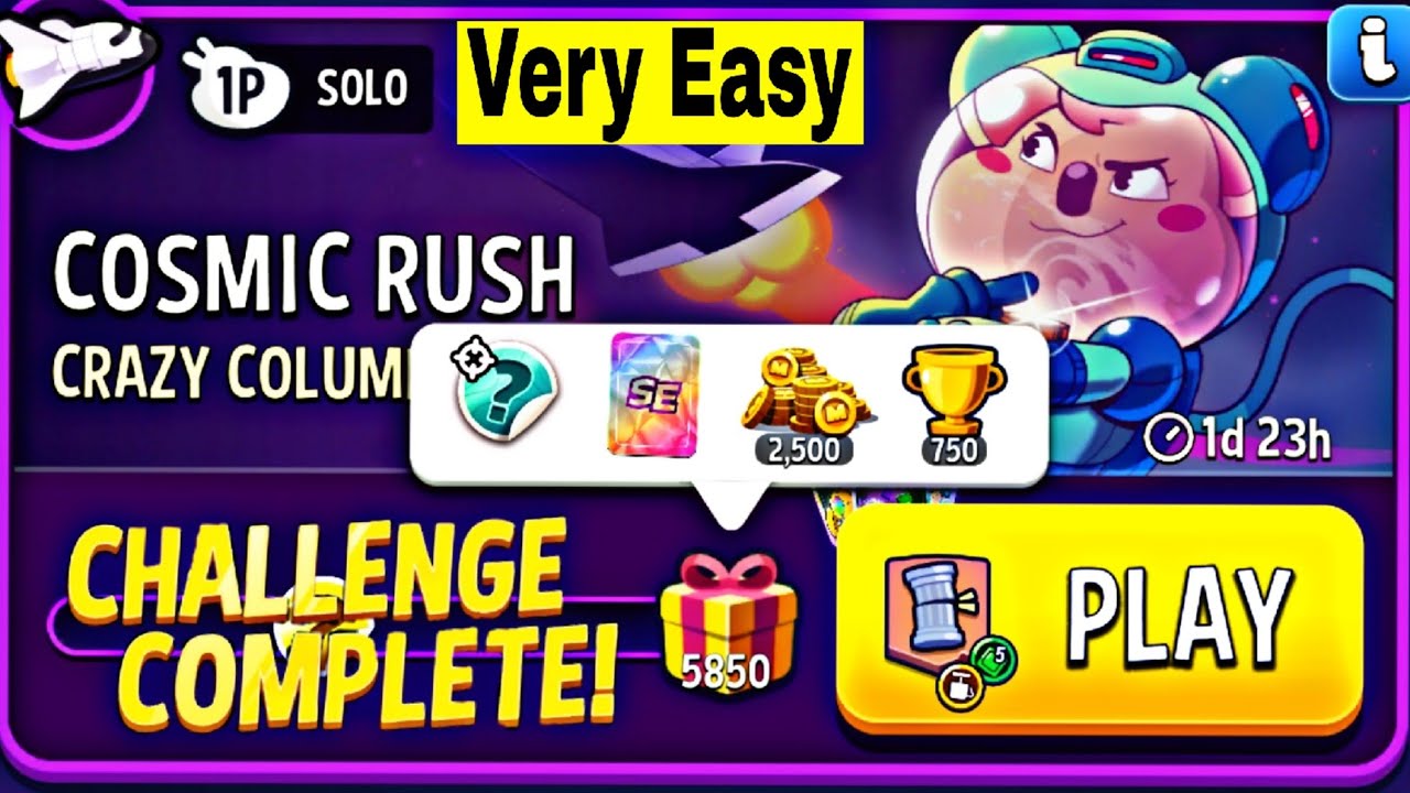 Crazy Column Blow Em Up Green 🟢 5 Score / Cosmic Rush Solo / Match ...