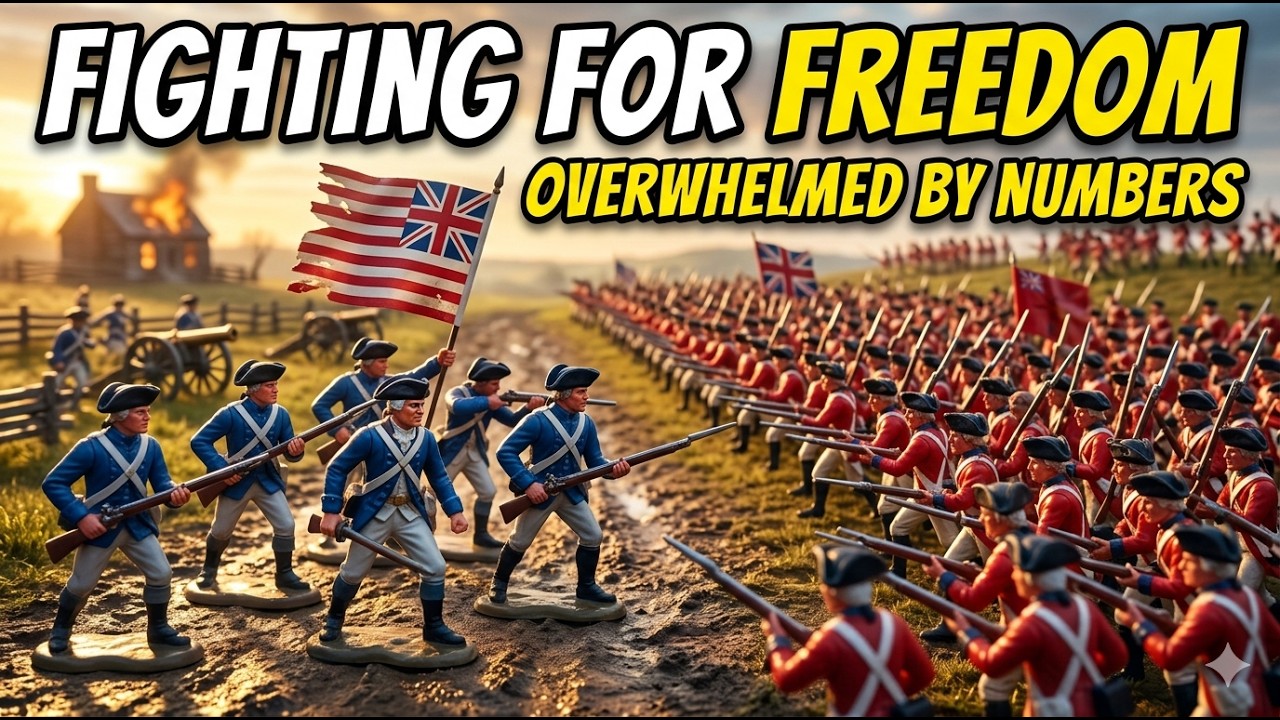 Tiny Toy Soldiers Recreate the American Revolution (Cinematic War Story ...