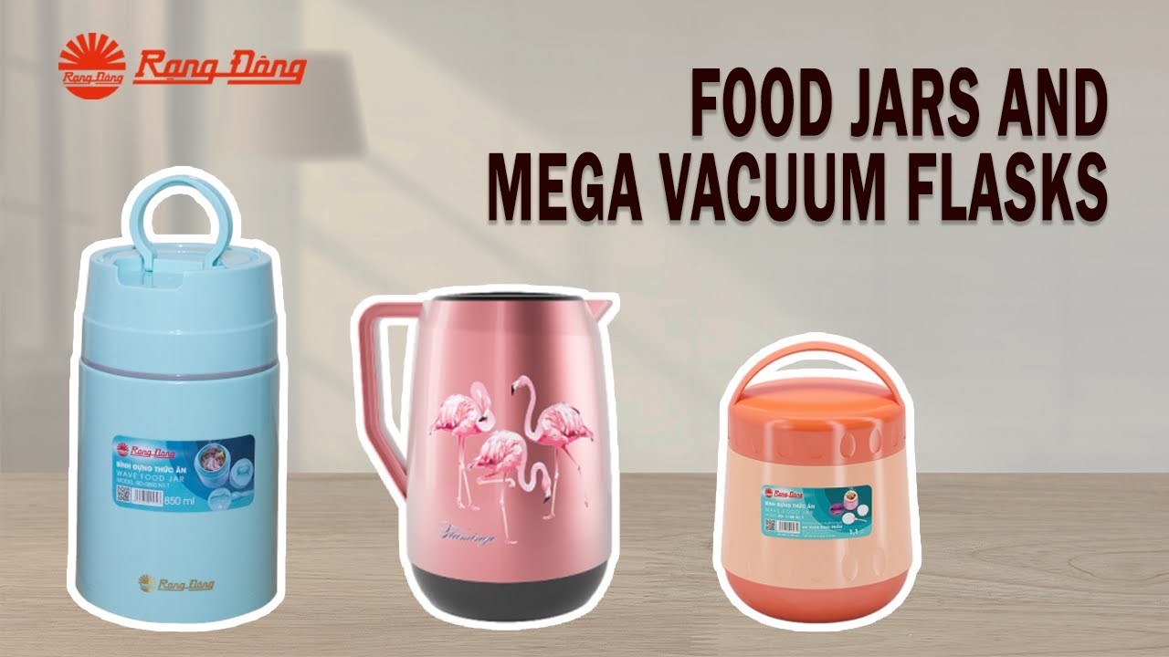 Rang Dong Vacuum Flask Factory Tour || Food Jars and Mega Vacuum Flasks ...