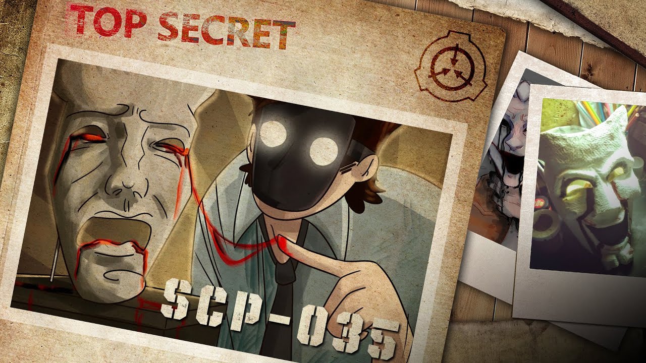 【SCP基金會】SCP-035｜佔據面具 佔據你的身心 - YouTube