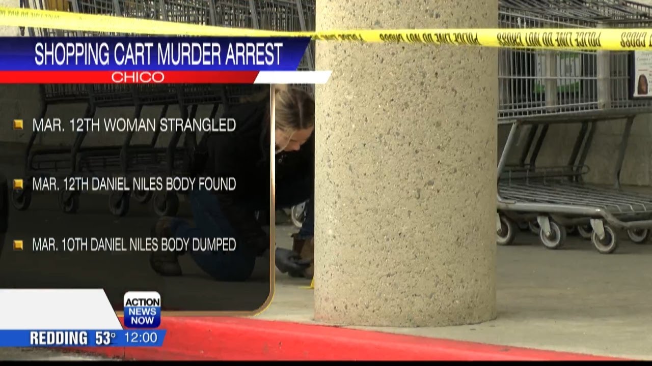 Suspect in Chico shopping cart murder arrested - YouTube