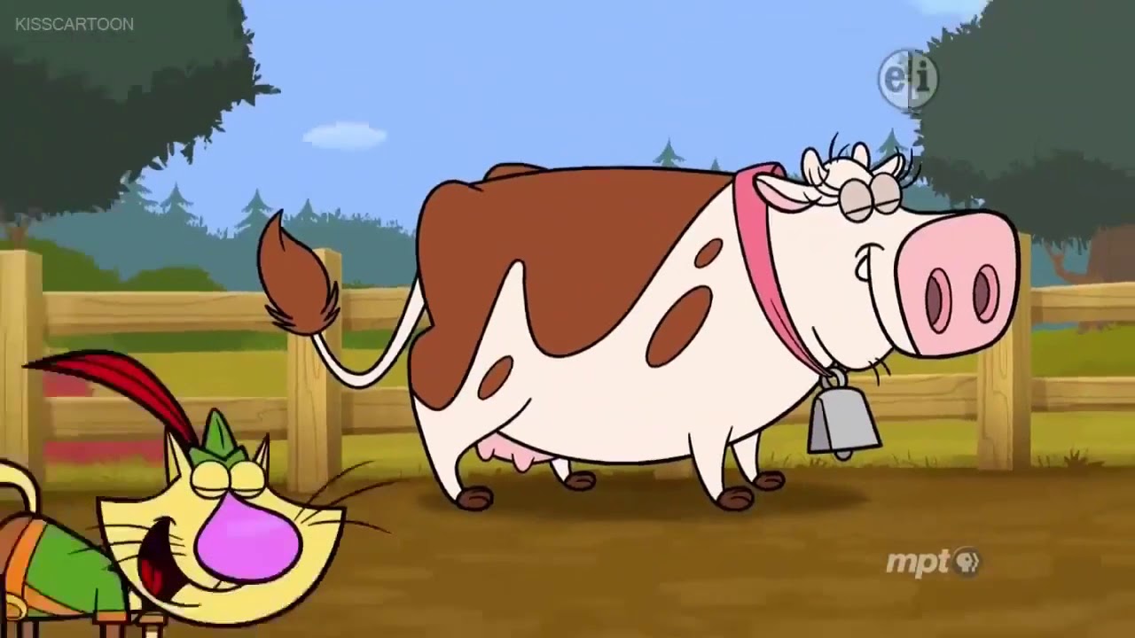 Nature Cat Sleep Cow - YouTube
