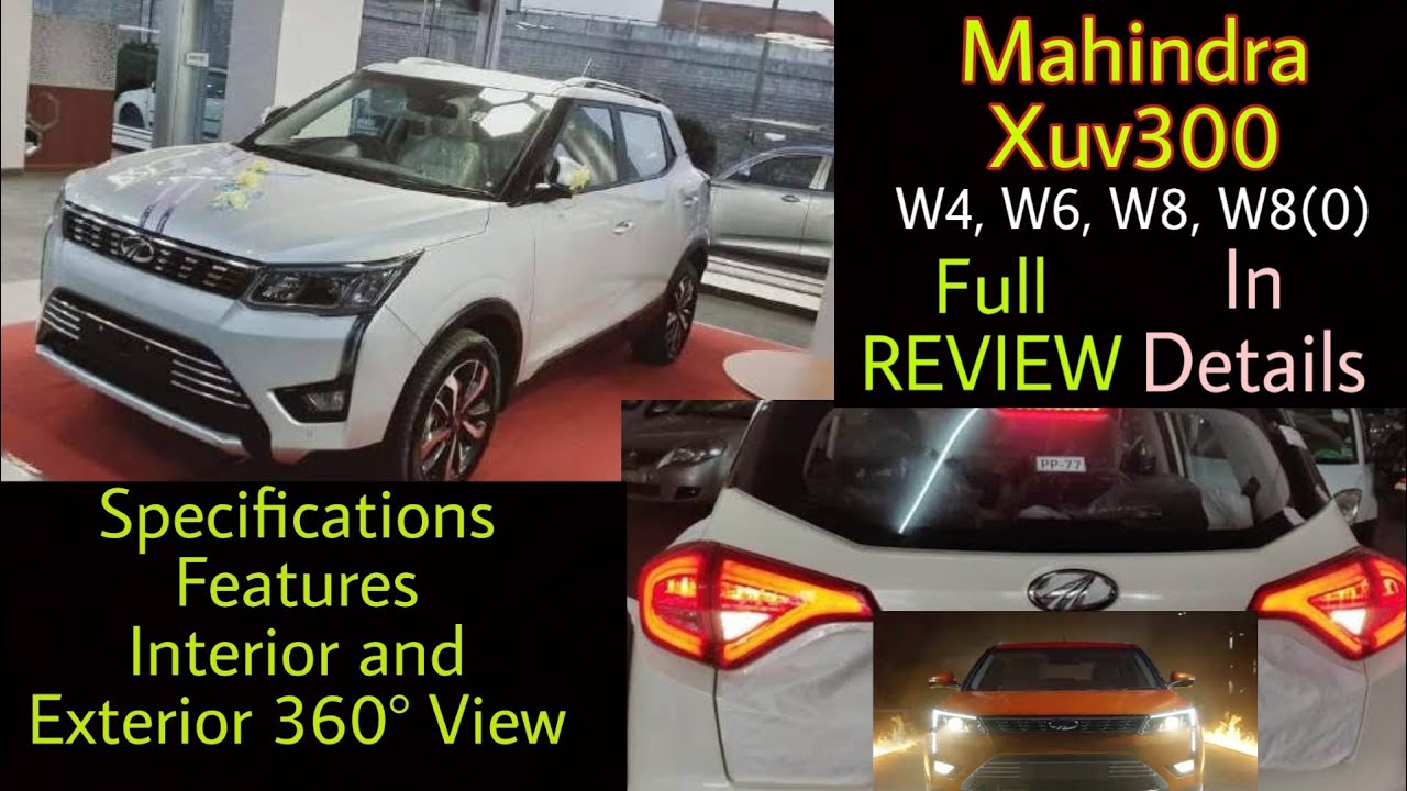 Mahindra Xuv300 W8 Full Review | Interior and exterior view ...